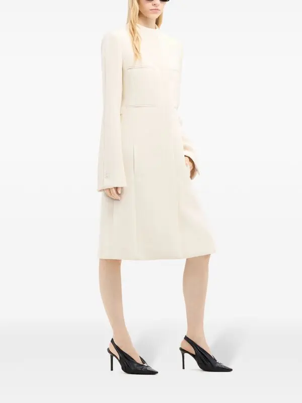 COURREGES Heritage Logo-appliqué Coat