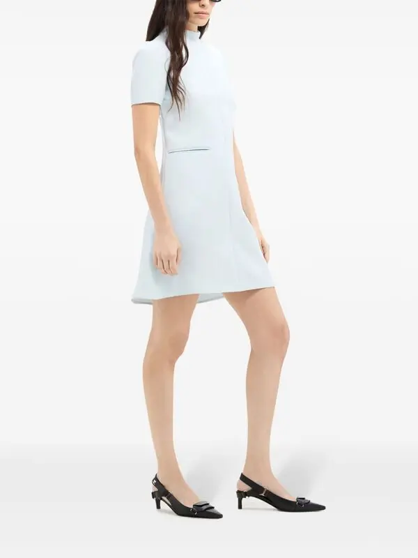 COURREGES Twill A-line Mini Dress