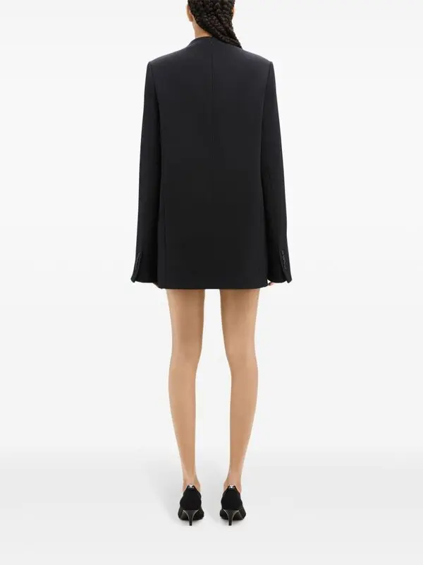 COURREGES Front-zipped Mini Dress With Cut-outs