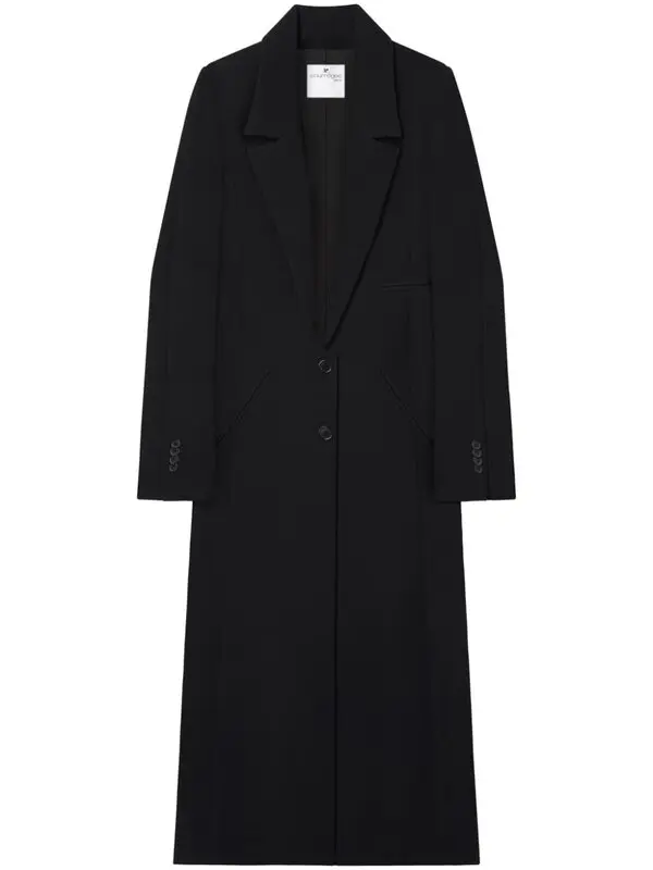 COURREGES Heritage Logo-appliqué Coat