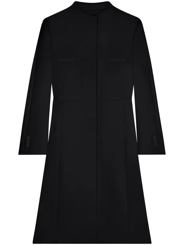 COURREGES Heritage Crepe-texture Coat