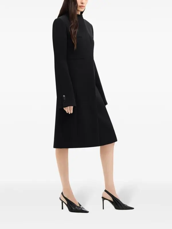 COURREGES Heritage Crepe-texture Coat