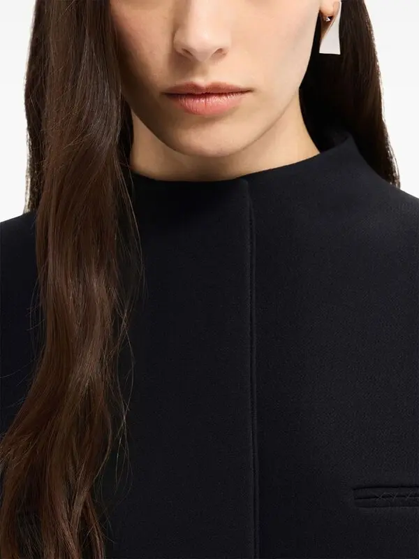 COURREGES Heritage Crepe-texture Coat