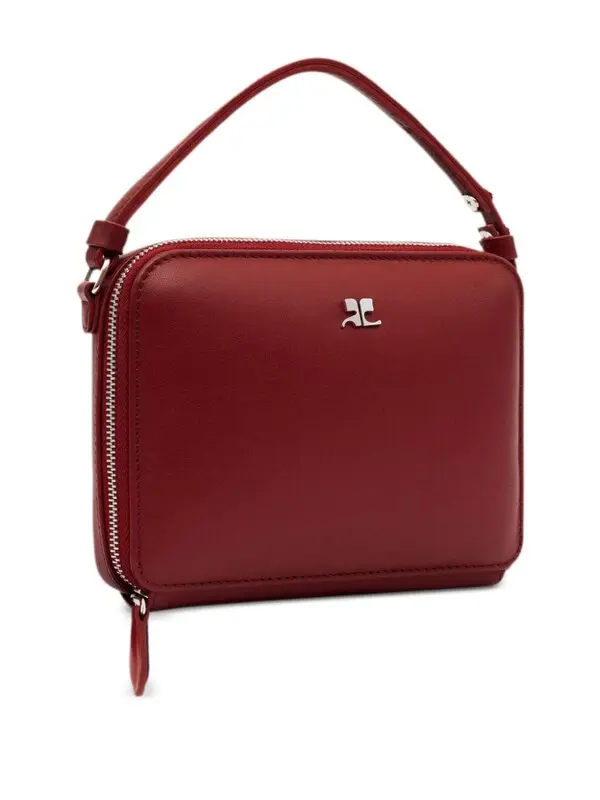 COURREGES Logo-plaque Shoulder Bag