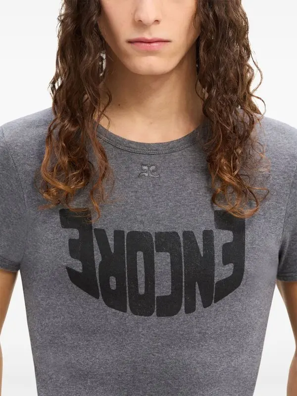 COURREGES Encore Cotton T-shirt