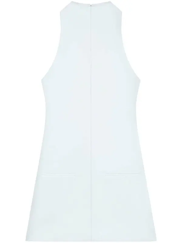 COURREGES Sleeveless A-line Dress - Blue