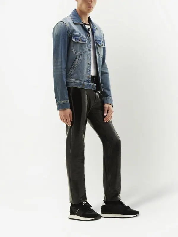 COURREGES Straight-leg Trousers - Blue