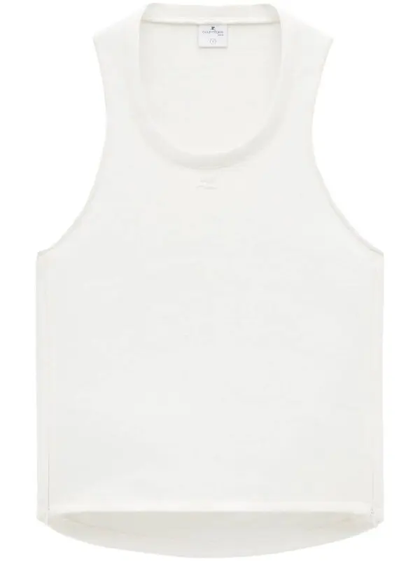 COURREGES Holistic Tank Top - White