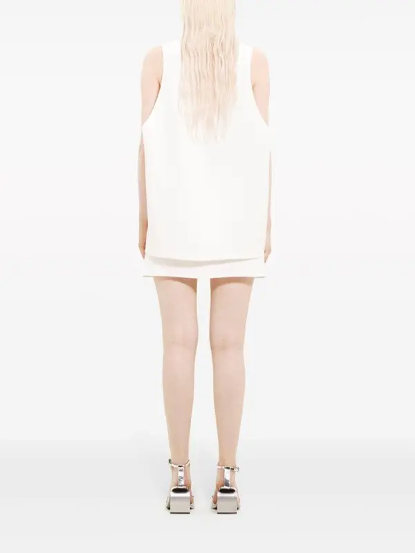 COURREGES Holistic Tank Top - White