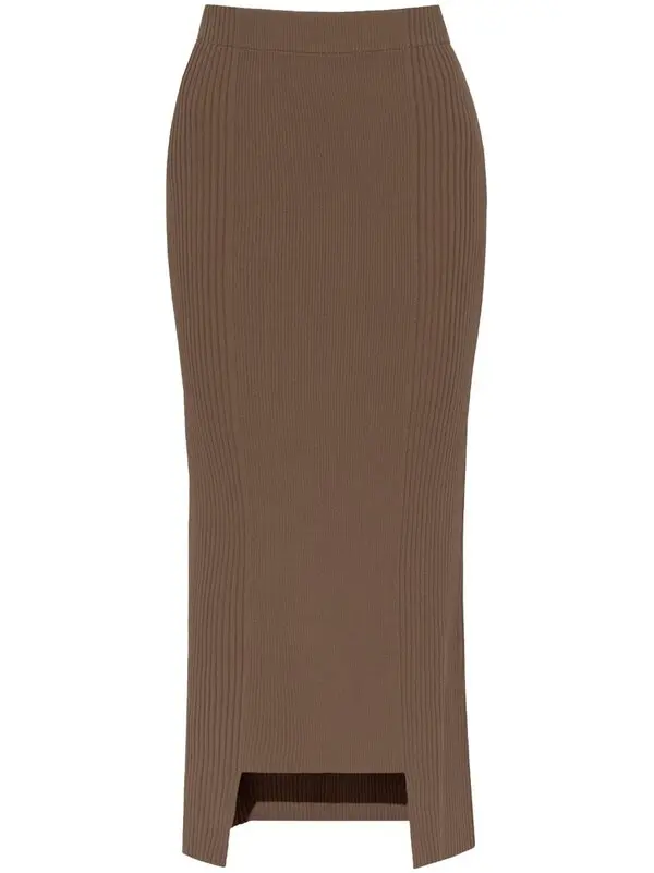 BY MALENE BIRGER Merine Ribbed Midi Skirt