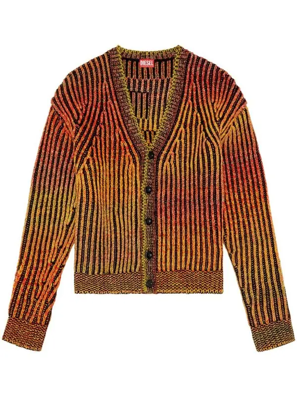 DIESEL® Oakland Ribbed Cardigan