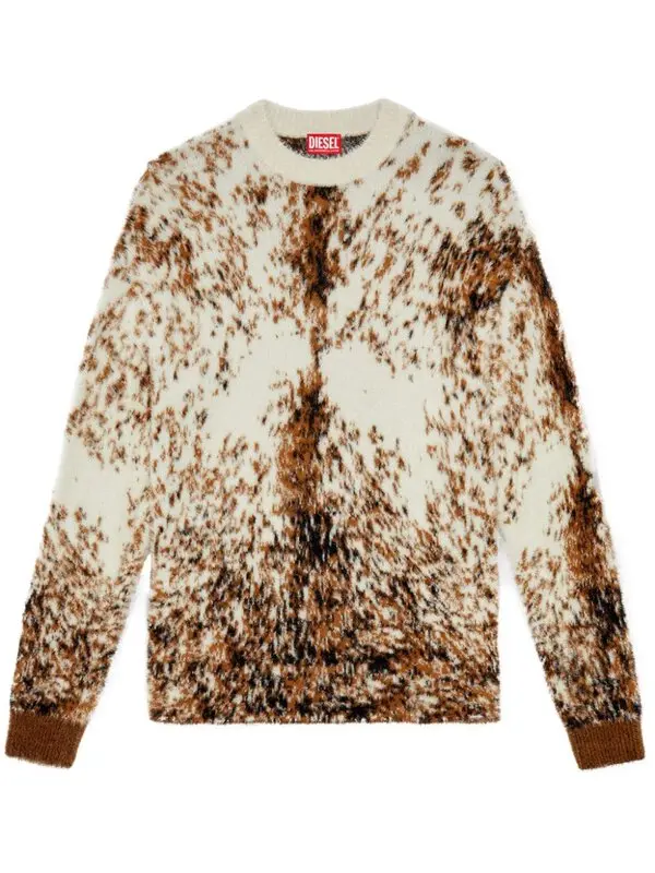 DIESEL® Brushed Pullover - Neutrals