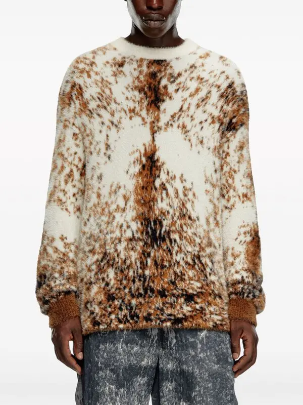 DIESEL® Brushed Pullover - Neutrals