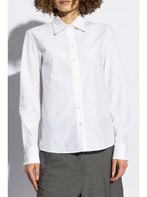Fabiana Filippi Embellished Long-sleeved Shirt