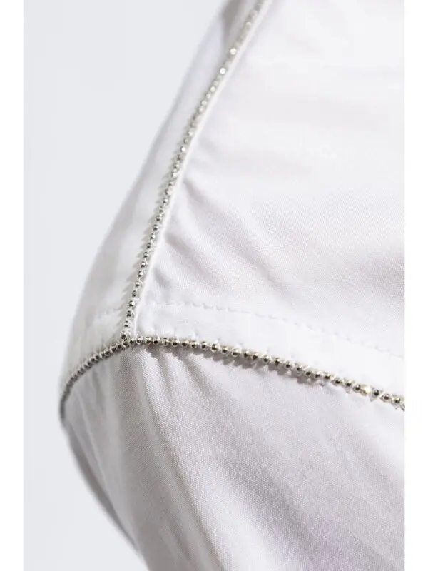Fabiana Filippi Embellished Long-sleeved Shirt