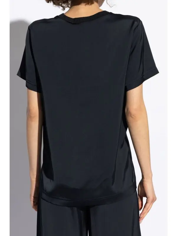 Fabiana Filippi Decorative Neck T-shirt