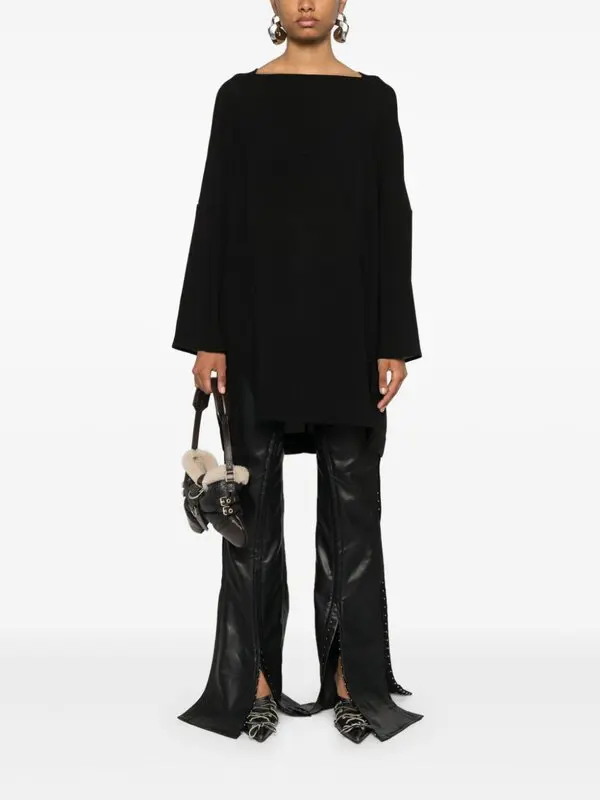 Rick Owens Phleg Mini Virgin Wool Blouse