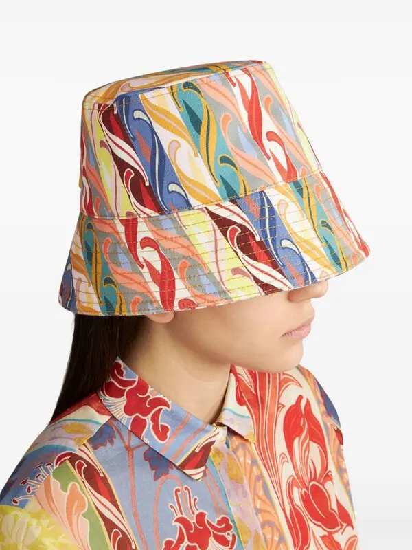 Etro Abstract-print Bucket Hat