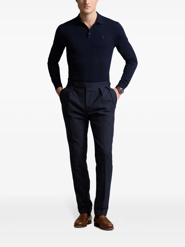 Polo Ralph Lauren Long-sleeved Wool Polo Shirt