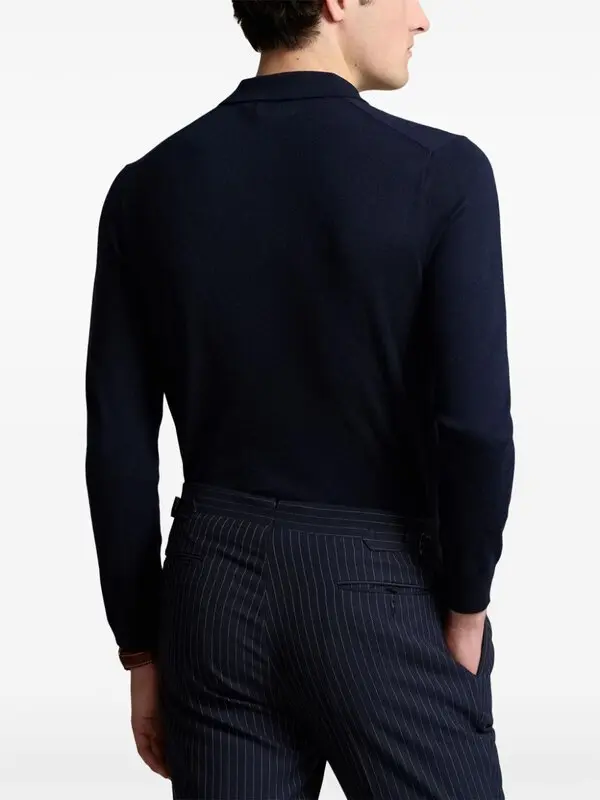 Polo Ralph Lauren Long-sleeved Wool Polo Shirt