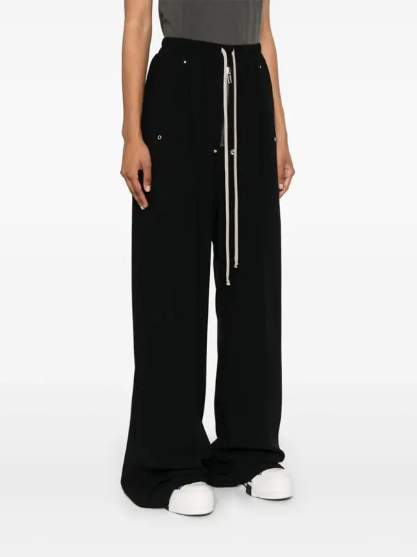 Rick Owens Bela Wide-leg Trousers - Black
