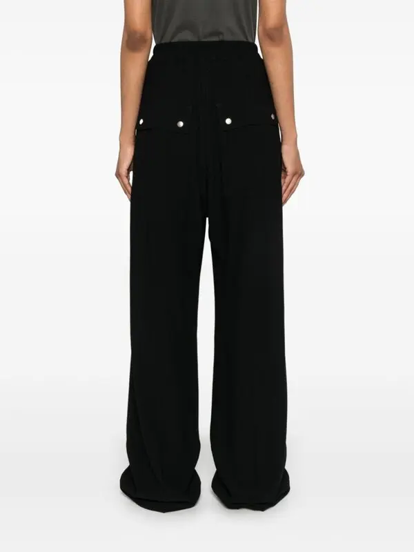 Rick Owens Bela Wide-leg Trousers - Black