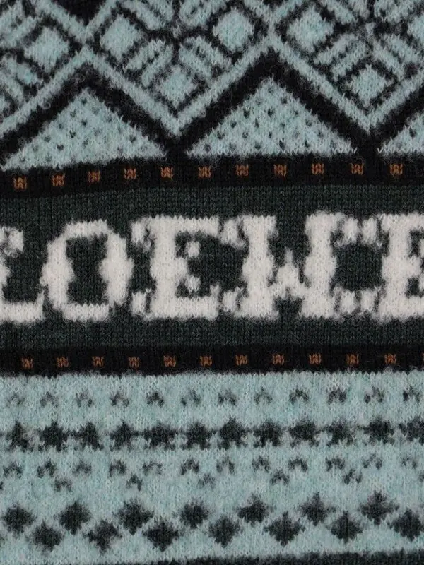 Loewe Panda Intarsia Knit Jumper