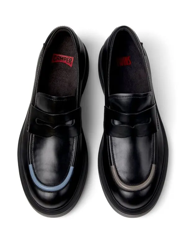Camper Dean Leather Loafers