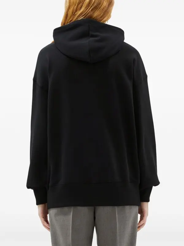 MSGM Logo-print Cotton Hoodie