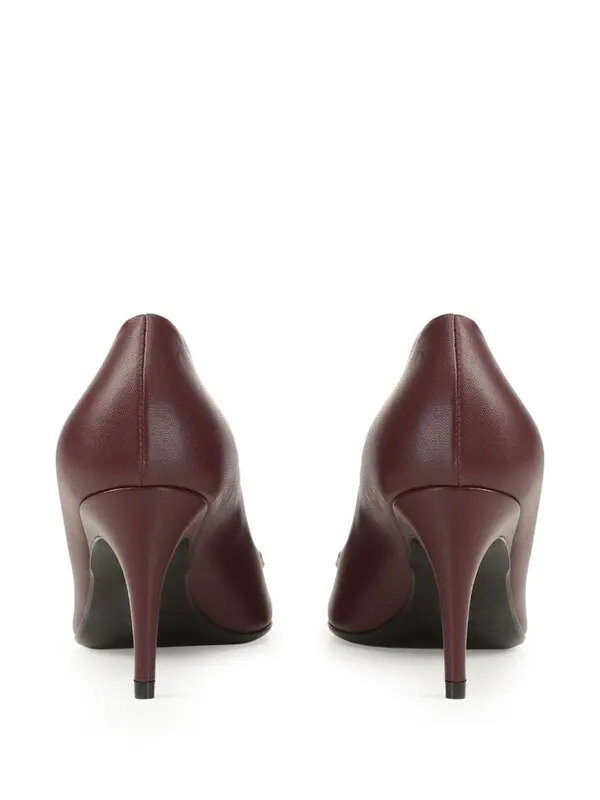 SERGIO ROSSI 45mm Laminated Leather Pumps