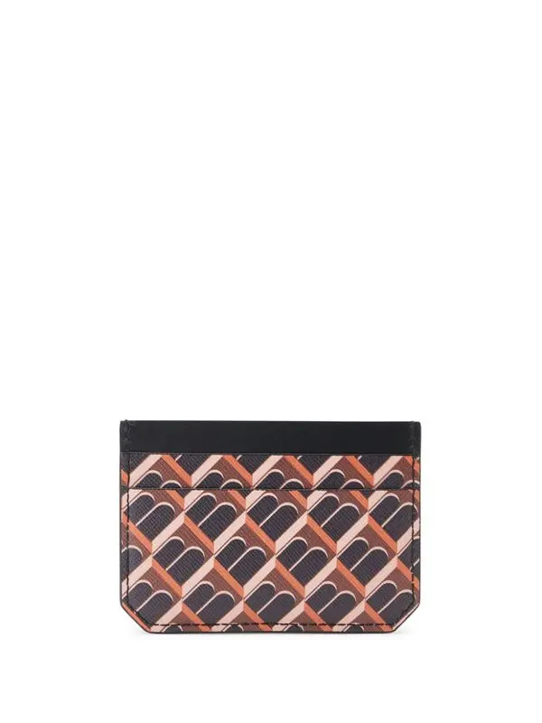 TAMMY & BENJAMIN Geometric-pattern Card Holder
