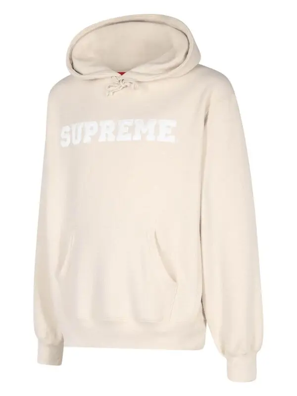 Supreme Logo-appliquéd Hoodie