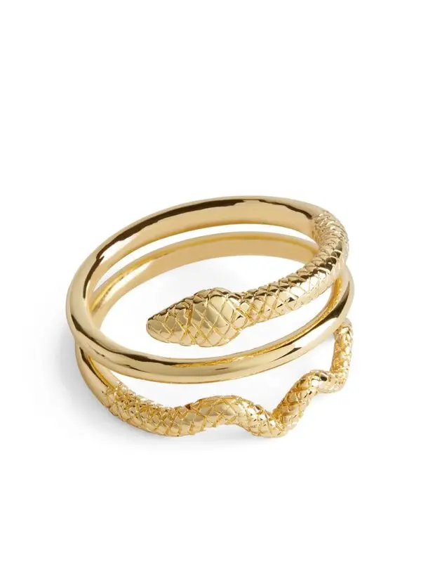 L'Objet Snake Napkin Jewels - Gold