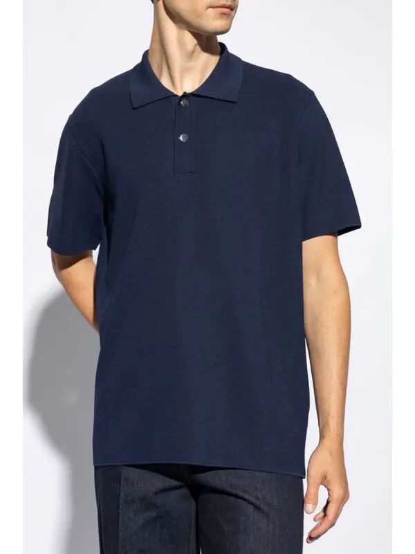 Jacquemus Le Polo Maille Polo Shirt - Blue