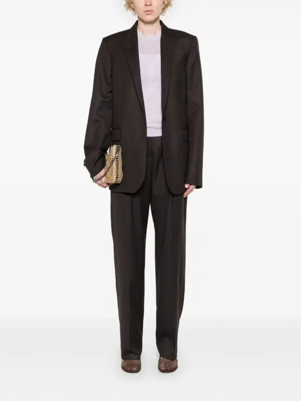 Stella McCartney Single-breasted Wool Blazer