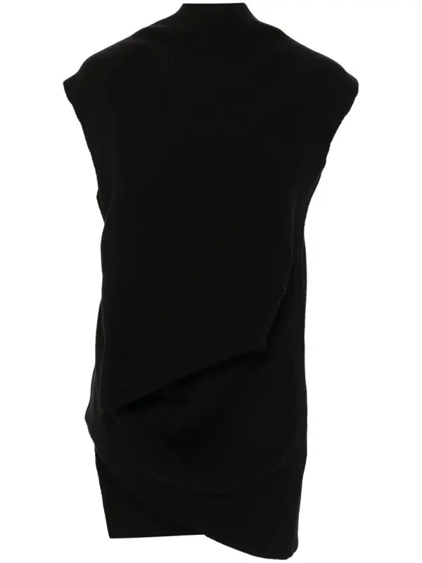 Rick Owens Jumbo Babel Ribbed-knit Vest