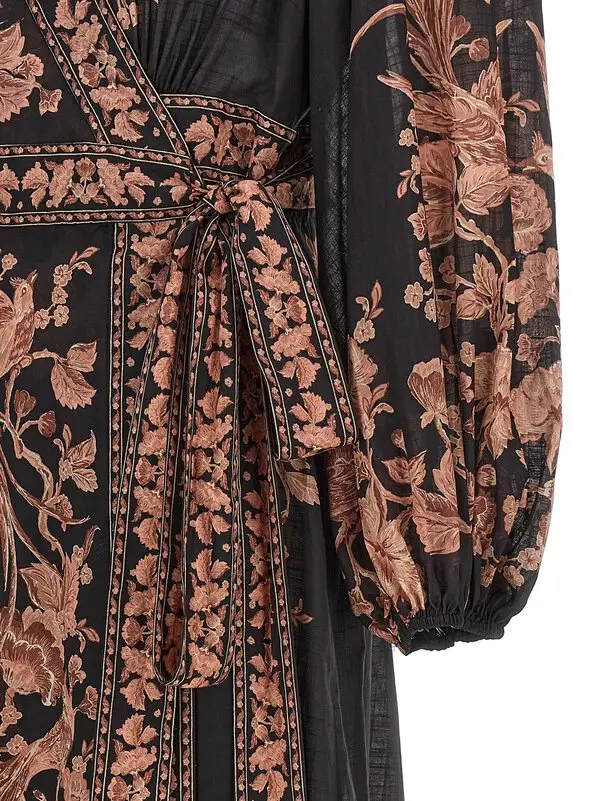 zimmermann waverly wrap midi dress Zimmermann Waverly Wrap Midi Dress Zimmermann