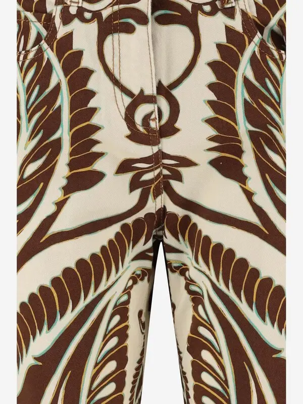 Etro Paisley Pattern Pants