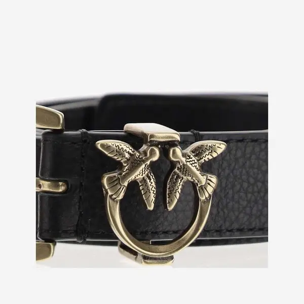 Pinko Tamboril Leather Belt
