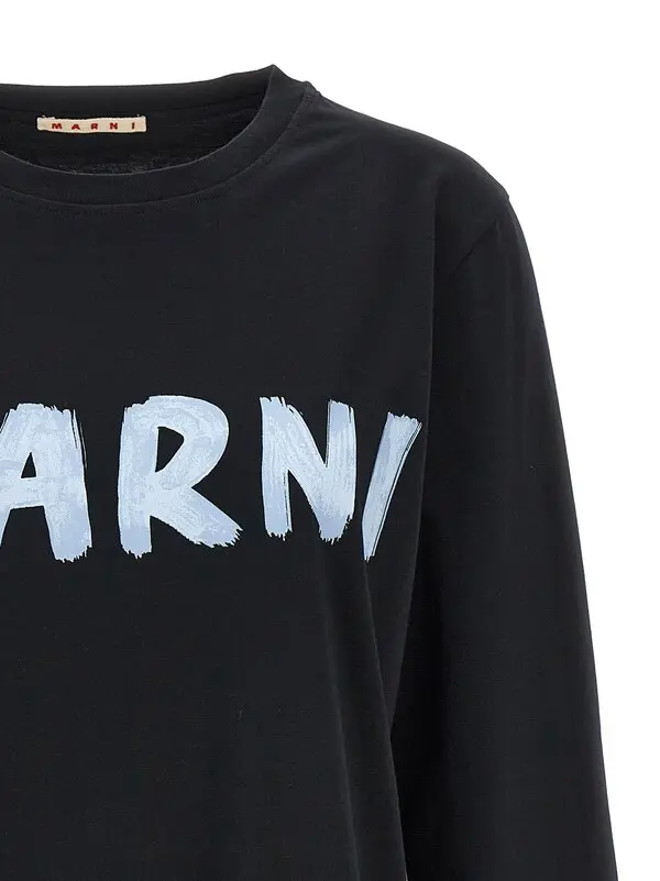Marni Logo Print T-shirt