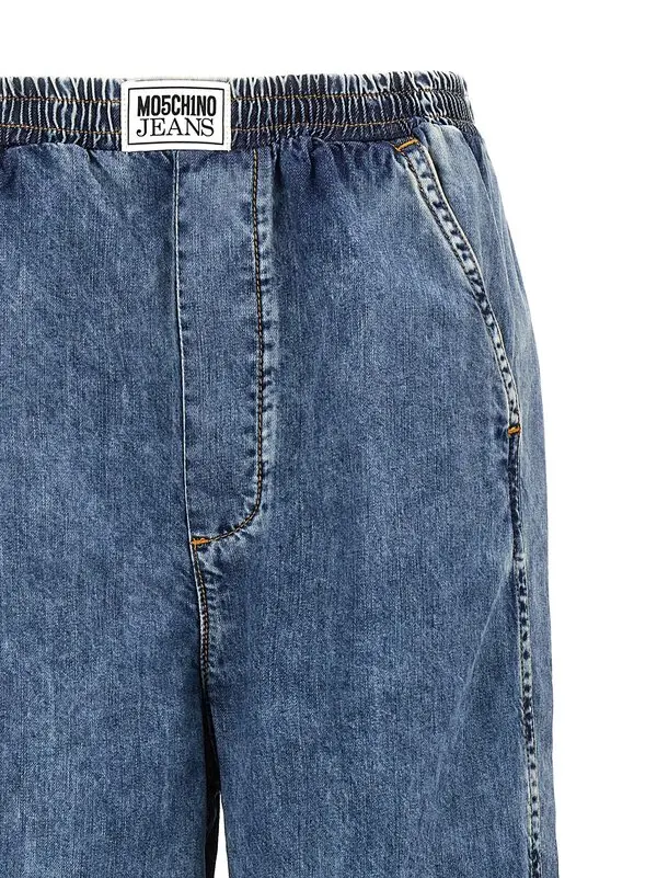 MO5 CH1 NO JEANS Mo5ch1no Jeans Embroidery Jeans