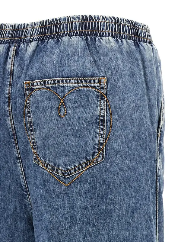 MO5 CH1 NO JEANS Mo5ch1no Jeans Embroidery Jeans