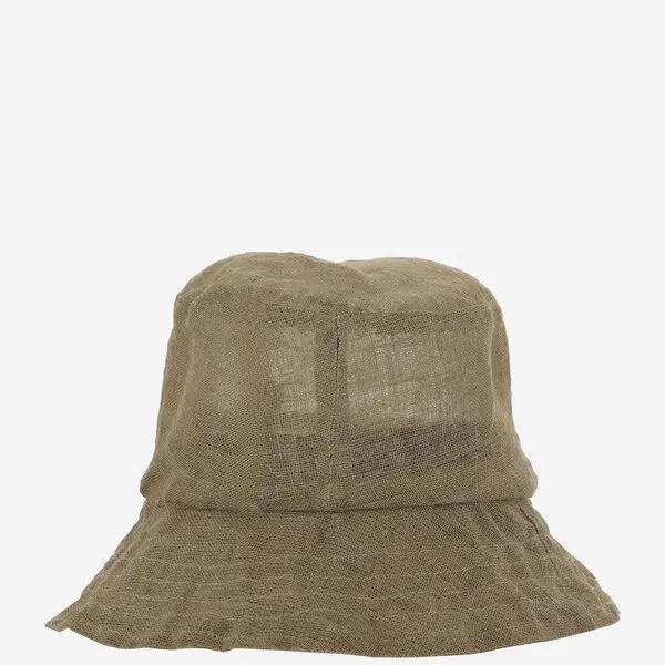 REINHARD PLANK Linen Bucket Hat - Khaki