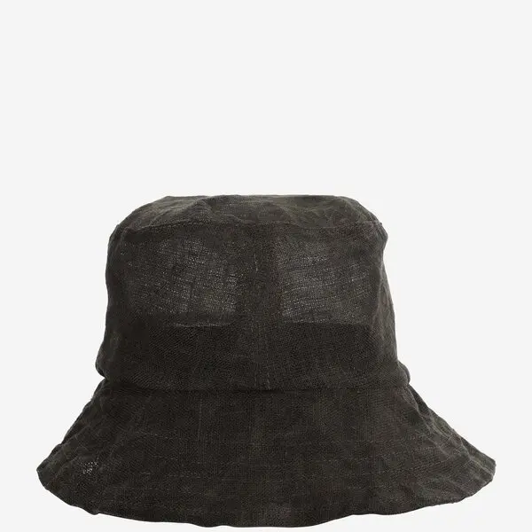 REINHARD PLANK Linen Bucket Hat - Green