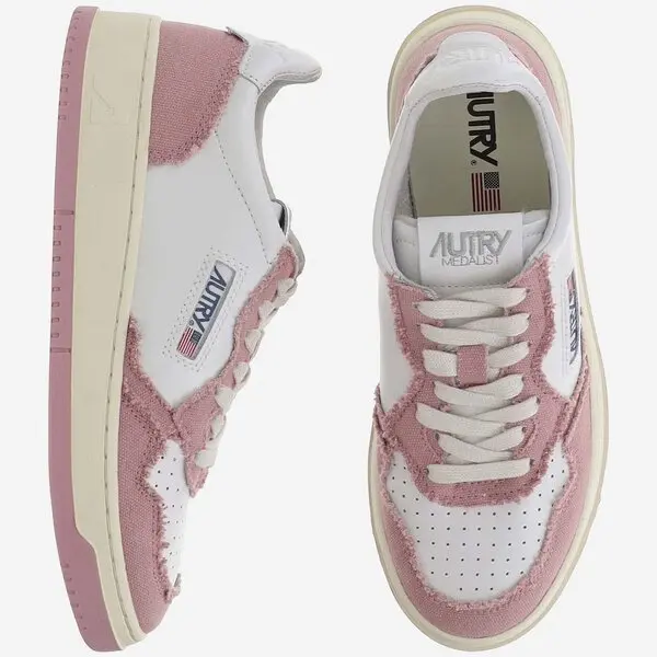 AUTRY Low Medalist Leather Sneakers