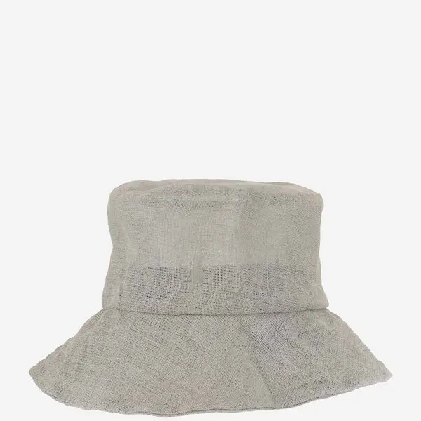 REINHARD PLANK Linen Bucket Hat - Grey