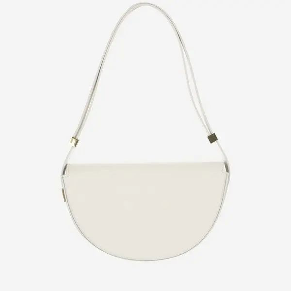 Patou Le Petit Leather Bag - White