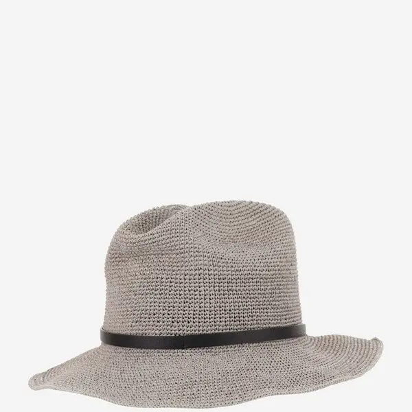 FILIPPO CATARZI Paper Hat - Grey