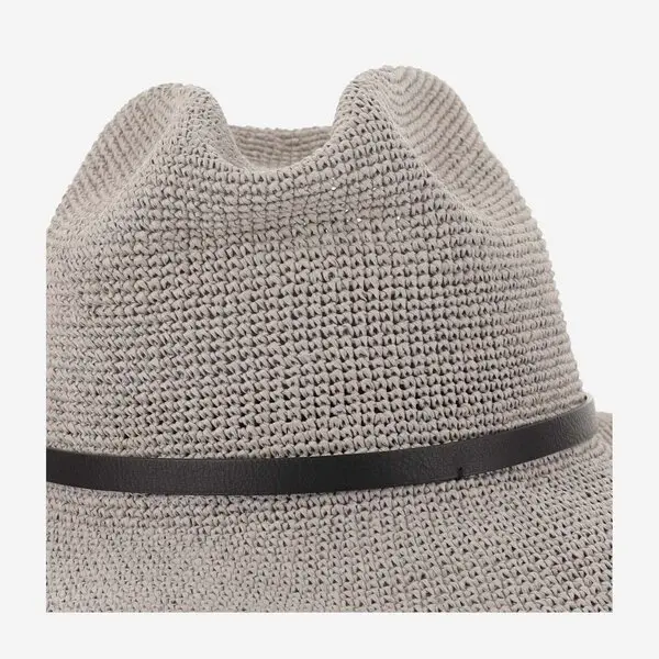 FILIPPO CATARZI Paper Hat - Grey