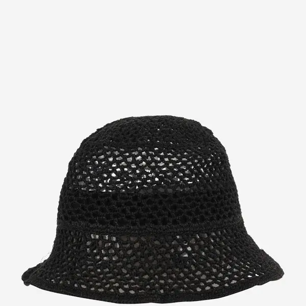 REINHARD PLANK Mesh Bucket Hat - Black